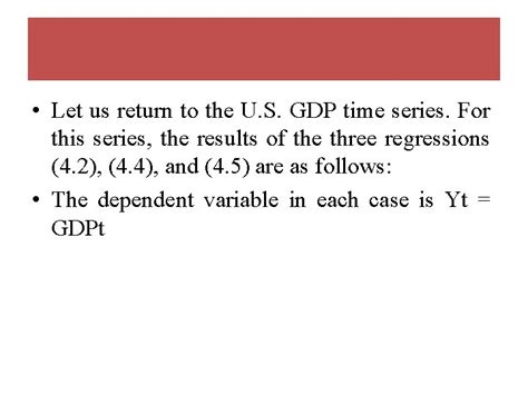 Time Series Econometrics Some Basic Concepts Reference Gujarati