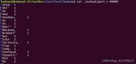 调用mapreduce对文件中各个单词出现的次数进行统计mapreduce统计单词出现次数 Csdn博客