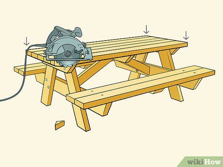 How To Build A Picnic Table With Pictures WikiHow