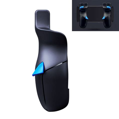 Flydigi Stinger 2 왼쪽 버전 원 버튼 버스트 촬영 용량 성 보조 버튼 휴대 전화 게임 버튼 Android 및 Ios 시스템과 호환 가능 검정색