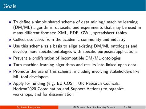 ML Schema Machine Learning Schema PDF Databases Computer Software And Applications