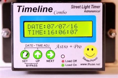 Astronomical Street Light Timer High Mast Astronomical Timer