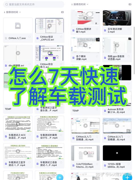 一周搞定车载测试直接看主图 知乎