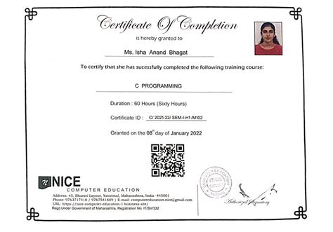 Isha Bhagat On Linkedin Cprogramming Coursecomplete Firstcourse
