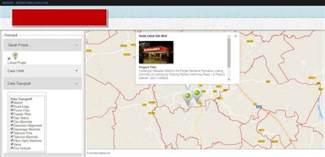 Dr Mohd Radhie Mohd Salleh On Linkedin Web Based Gis For Underground Utility Mapping Gis Udm