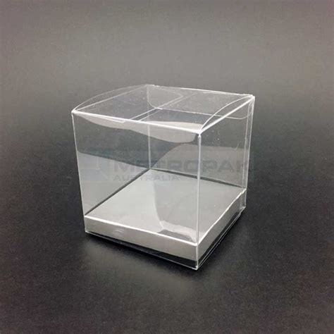 Pvc Cube 4 5cm Silver Base