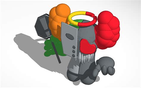 3d Design Tricky Phase 1 And 4 Split Tinkercad