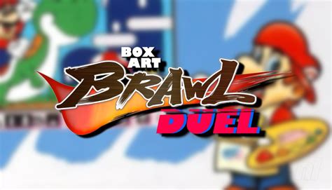 Box Art Brawl Duel Mario Paint Snes Nintendo Life