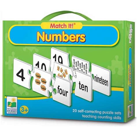 The Learning Journey Match It Numbers