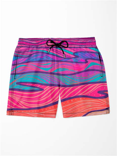Purple Haze Swim Trunks Electro Threads
