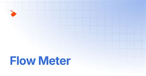 Flow Meter Lorric Online Documents