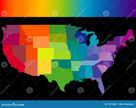 Labeled Us Map Color Page