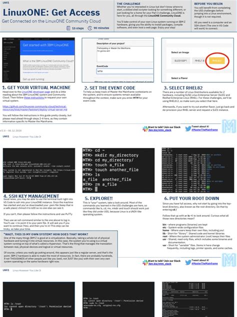 Get Connected On The Linuxone Community Cloud Pdf Operating System