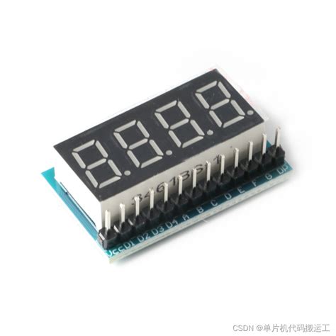 Ka02006 基于单片机驱动四位 数码管显示动态静态滚动显示32单片机4位数码管动态显示段码 Csdn博客