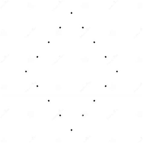 Rhombus Shape Dotted Symbol Vector Icon For Creative Graphic Design Ui Element In A Pictogram