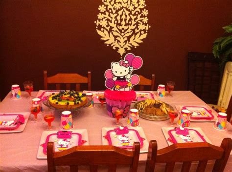 Hello Kitty Table For My Nieces Birthday Niece Birthday Birthday