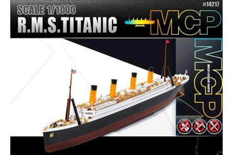 Academy Model Kit Loď 14217 Rms Titanic Mcp 1 1000 Mj