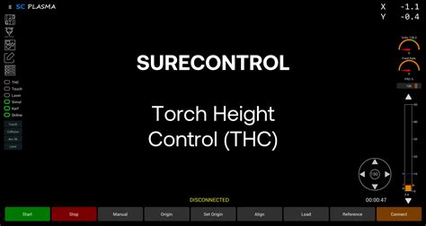 Using Torch Height Control Thc Surefire Cnc By Weldclass