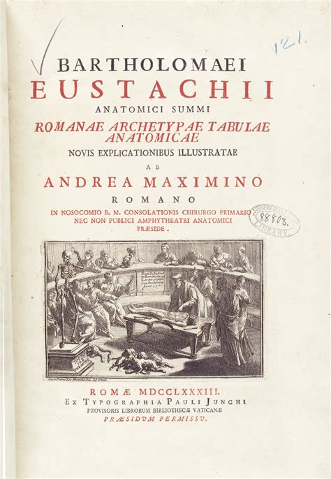 Historical Anatomies On The Web Bartholomeo Eustachi Home