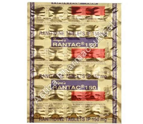Rantac 150 Tablet At ₹ 612box Zantac In Surat Id 2853807252097