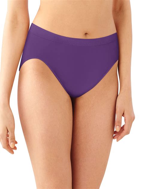 Bali Womens Comfort Revolution Seamless High Cut Brief Panty