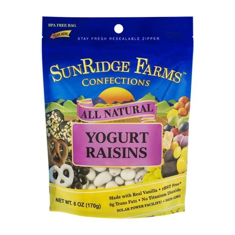 Sunridge Farms Yogurt Raisins 8 Oz Delivery Or Pickup Near Me Instacart