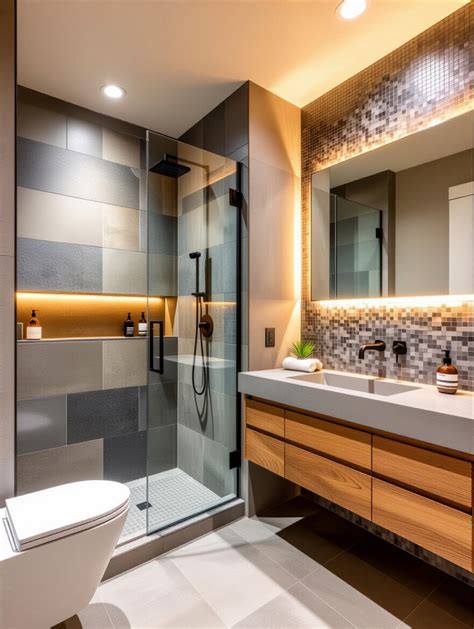 22 Industrial Bathroom Tile Ideas For A Raw And Refined Sanctuary Decor Swag