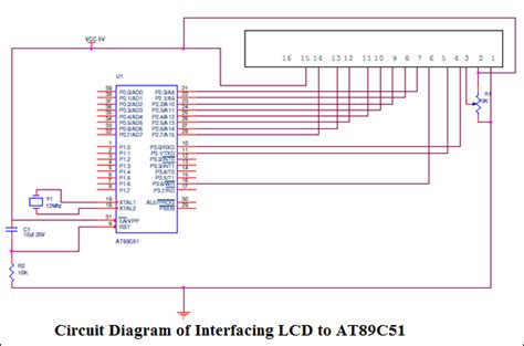 Interfacing 16x2 Lcd With 8051 Microcontroller