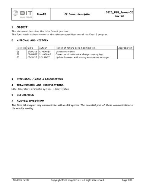 H30 Lis Protocol Pdf Computer Science Computing