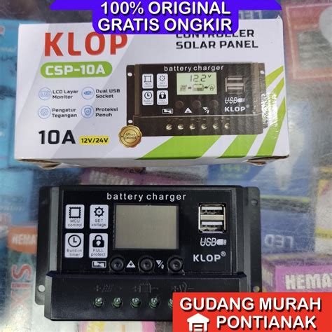 Jual Controller 10a Tesla Panel Surya Sollar Charger Controler Kontrol