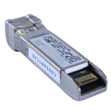 10gbps Transceiver Module Plug In Multi Mode Fiber Refurbished