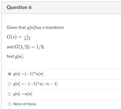 Solved Question Consider The LTI System Defined By The Chegg Com