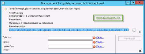 Scheduled SCCM Report for Required Patches Ákos Bakos