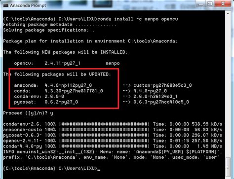 Li Xus World Python Intalling Opencv