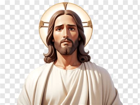 친절한 얼굴을 가진 예수 그리스도의 디자인 예수 그리스도 예수 하느님 Png 일러스트 및 이미지 에 대한 무료 다운로드 Pngtree