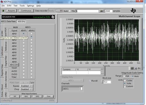 Ads1262 Evm Pgarailfault With Adcpro Data Converters Forum Data