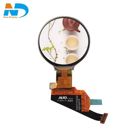 China Auo 14 Inch Round Oled Screen For Smart Watch H139bln012
