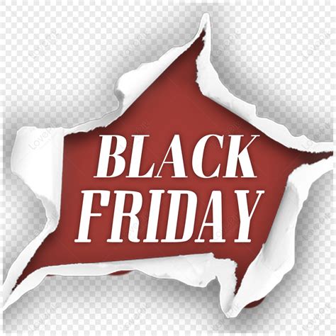 검은 금요일 깨진 종이 일러스트휴일디자인그런지 Png 일러스트 무료 다운로드 Lovepik