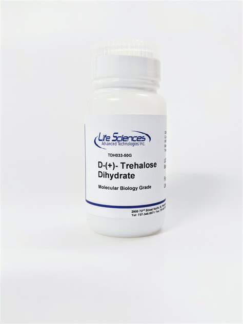 D Trehalose Dihydrate Life Sciences Advanced Technologies