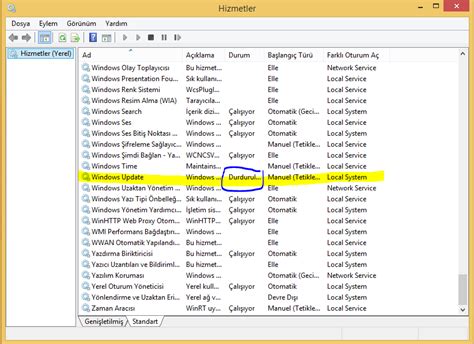 Services Msc Windows Update Durduruluyorda Kaldı Sayfa 1 1