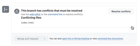 Beginners Guide To Github Merging A Pull Request The Github Blog