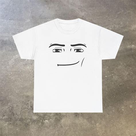 Roblox Face Tshirt Etsy