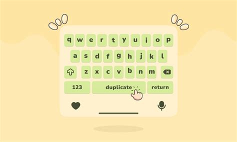 Kawaii Ios Keyboard Figma