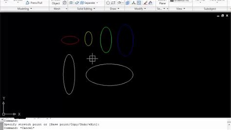 How To Draw Ellipse In Autocad Hindi How To Create Ellipse Shape In Autocad Explore