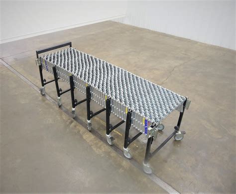 best flex accordion style gravity roller conveyor sigma auction