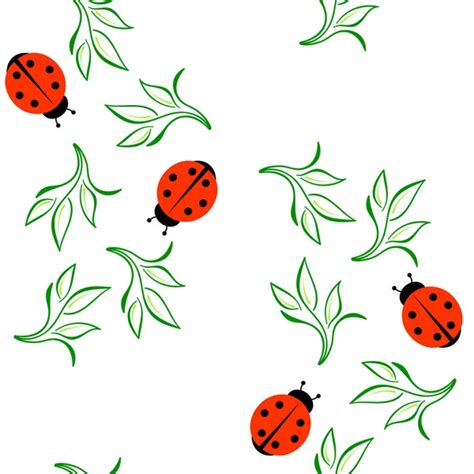 Animated Ladybug Clipart Border