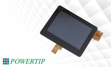 7” Tft Displays From Powertip Electronic Components Distributor