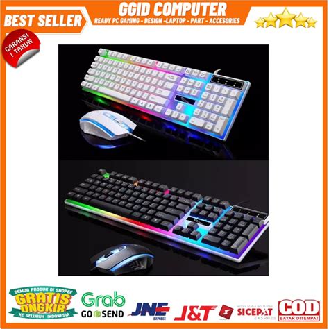 Jual Keyboard Mouse Gaming RGB Satu Set Murah Dan Bagus Shopee Indonesia