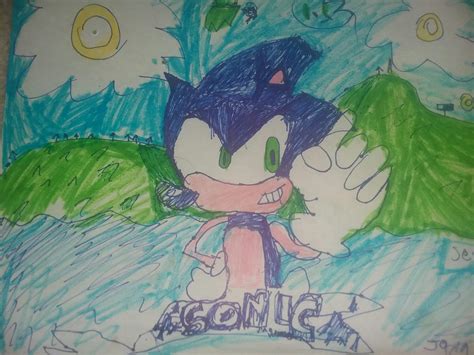 Sonic Drawing Printable Pdf Printable Free Templates