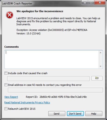 Solved Unable To Create Additional Broadcast Events Dqmh 2104 Labview 2015 Ni Community